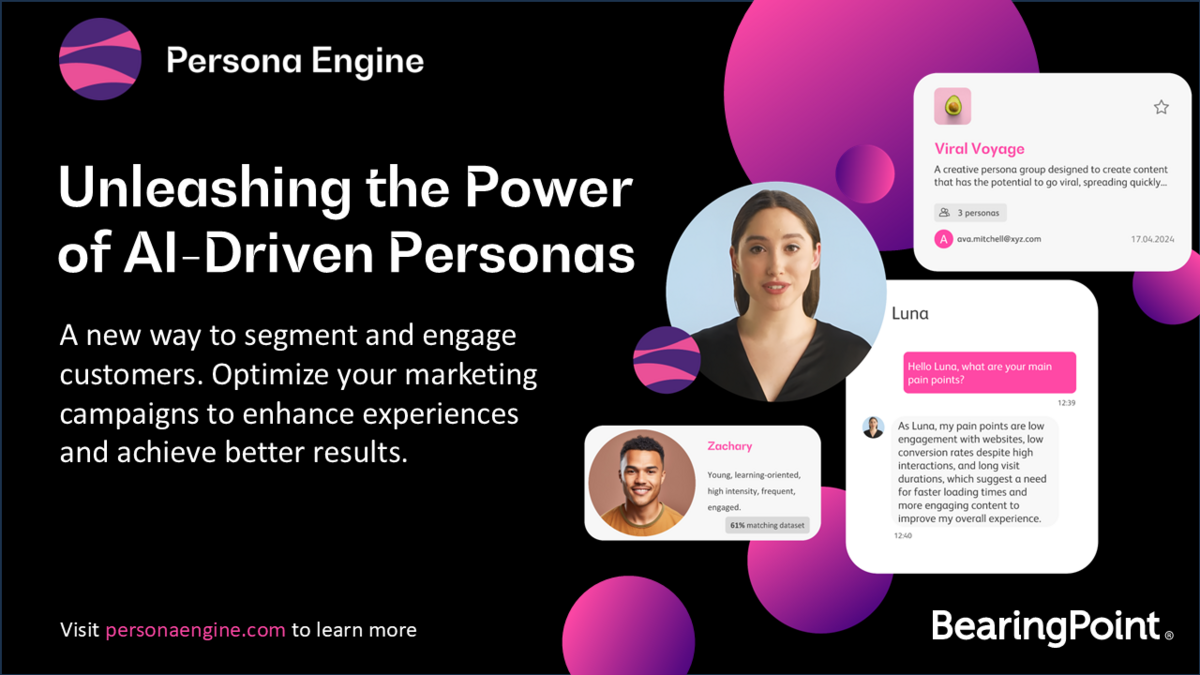 Persona Engine - Transform Your Customer Engagement | BearingPoint Persona Engine