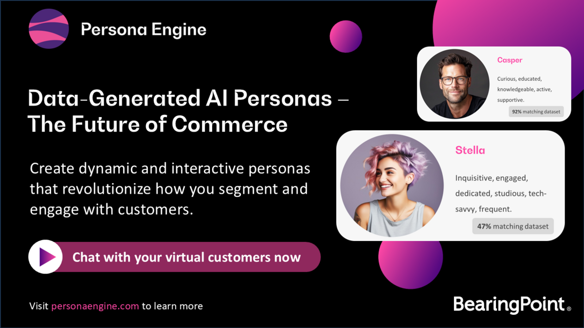 Schedule your free Persona Engine demo today | BearingPoint Persona Engine